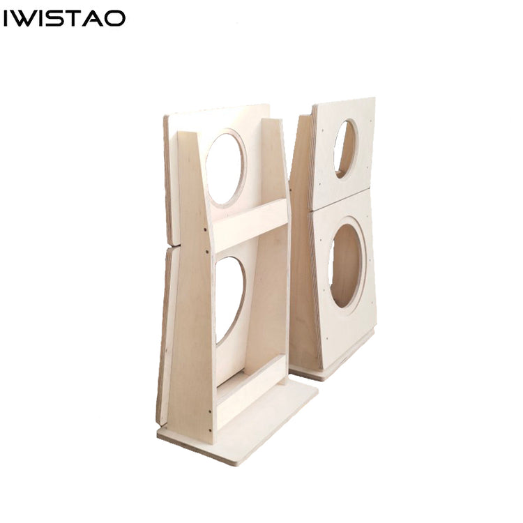 IWISTAO 2 Way Empty Baffle Speaker 1 Piece Birch Multi-layer Board Fla ...