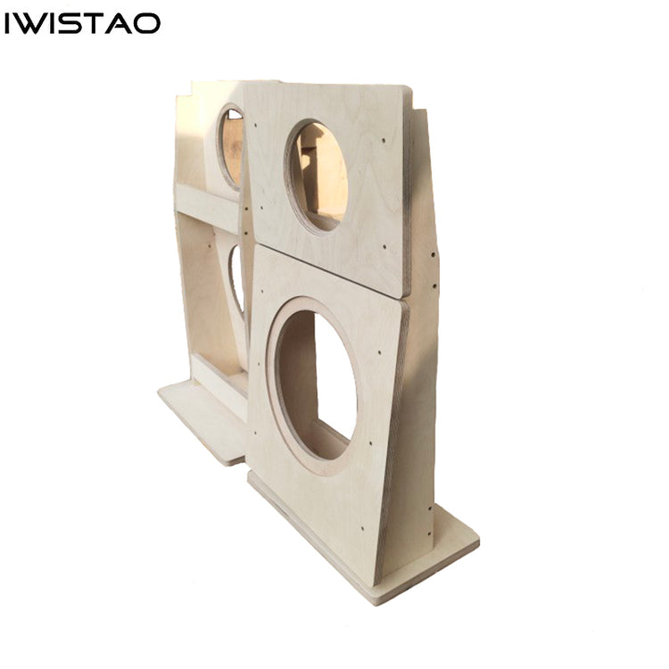 IWISTAO 2 Way Empty Baffle Speaker 1 Piece Birch Multi-layer Board Fla ...
