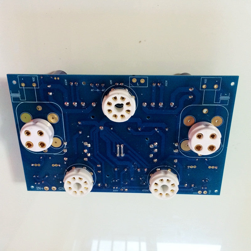 300B Tube Amplifier Finished PCBA Board Steteo Power Stage 6SN7 Preamp ...