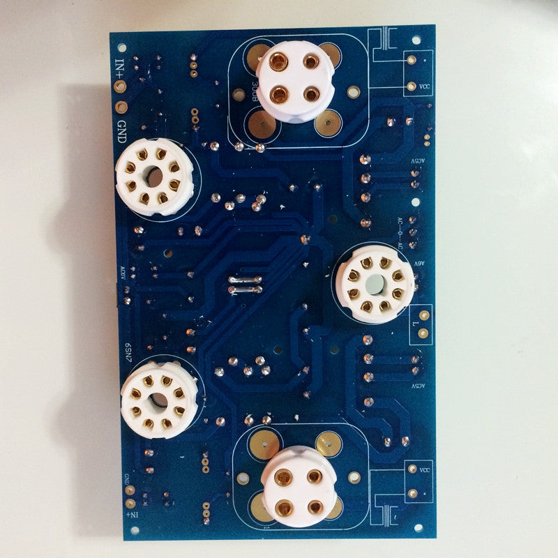 300B Tube Amplifier Finished PCBA Board Steteo Power Stage 6SN7 Preamp ...