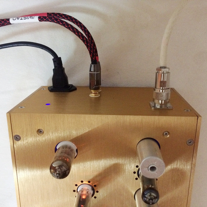 IWISTAO Finished Tube FM Stereo Tuner Whole Aluminum Chassis Gold ...