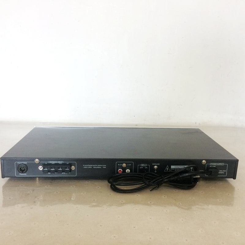 Hi-end Digital Stereo AM/FM Tuner 60 Radio Storage Remote Control ...