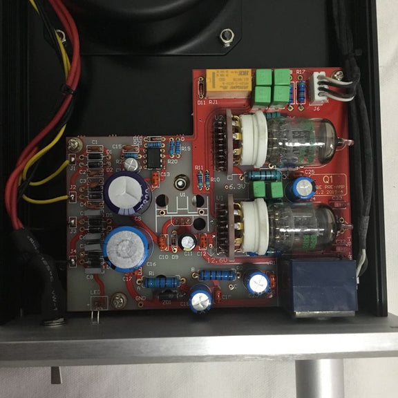 IWISTAO Tube Preamp HIFI GE 5670 Matisse Circuit Whole Aluminum Casing ...