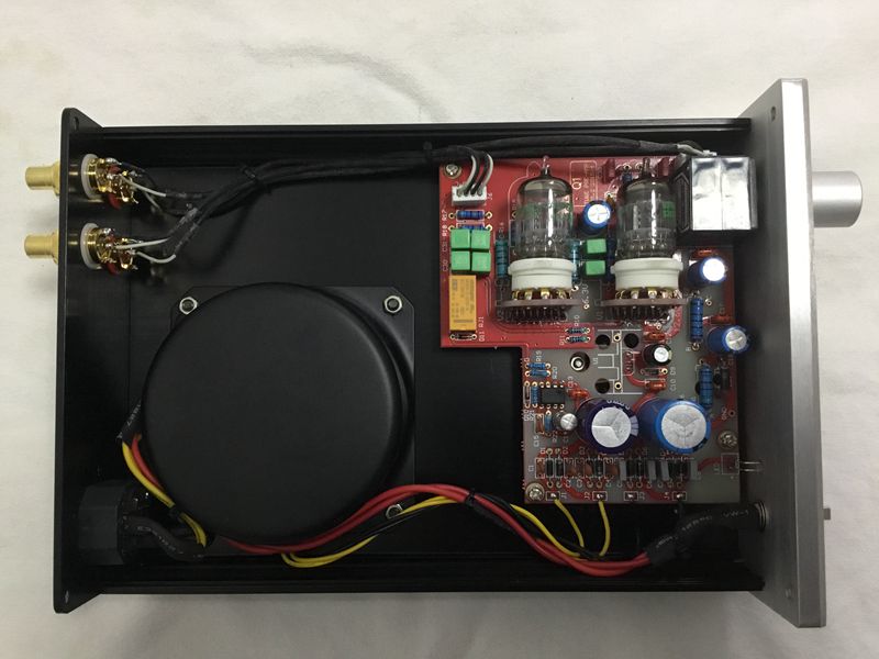 IWISTAO Tube Preamp HIFI GE 5670 Matisse Circuit Whole Aluminum Casing ...