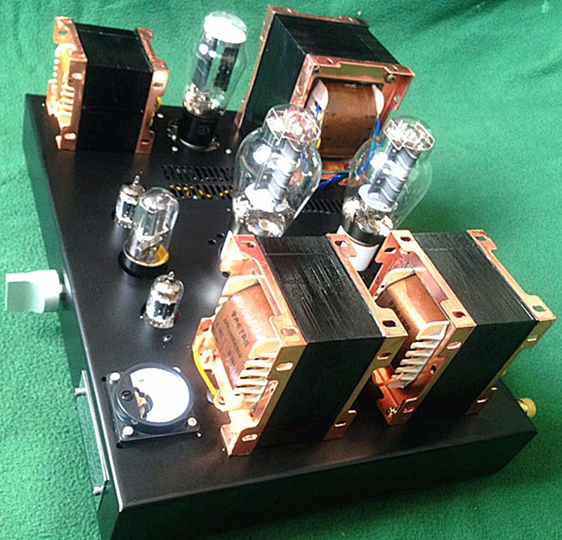 2X8W 300B Single-ended Class A Tube Amplifier British Red Bull Iron Co ...