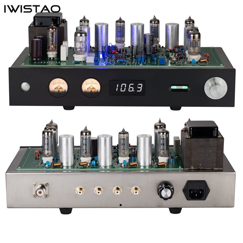 IWISTAO Finished Tube FM Stereo Radio Tuner Stainless Steel Chassis ...