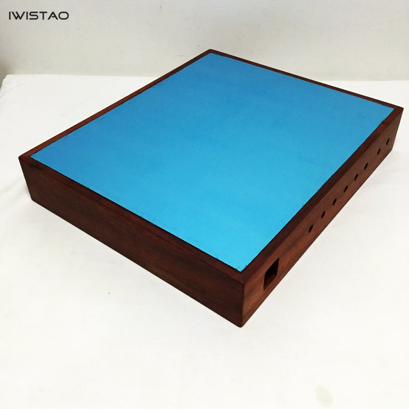 DIY Tube Amplifier Casing 400x340x70 with Luxury Red rosewood wooden ...