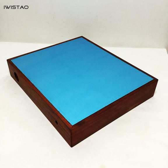 DIY Tube Amplifier Casing 400x340x70 with Luxury Red rosewood wooden ...