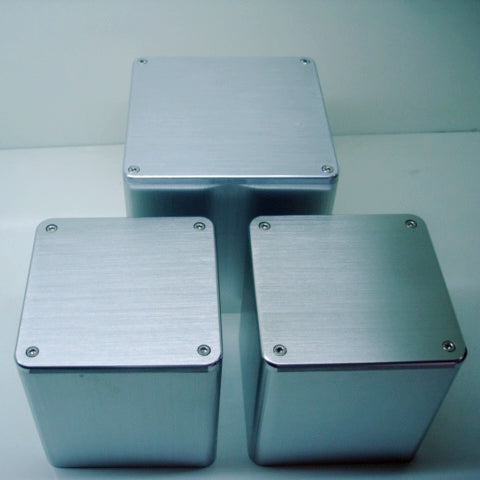 IWISTAO 1 pc Transformer Cover 110X110X116 Brushed Whole Aluminum ...