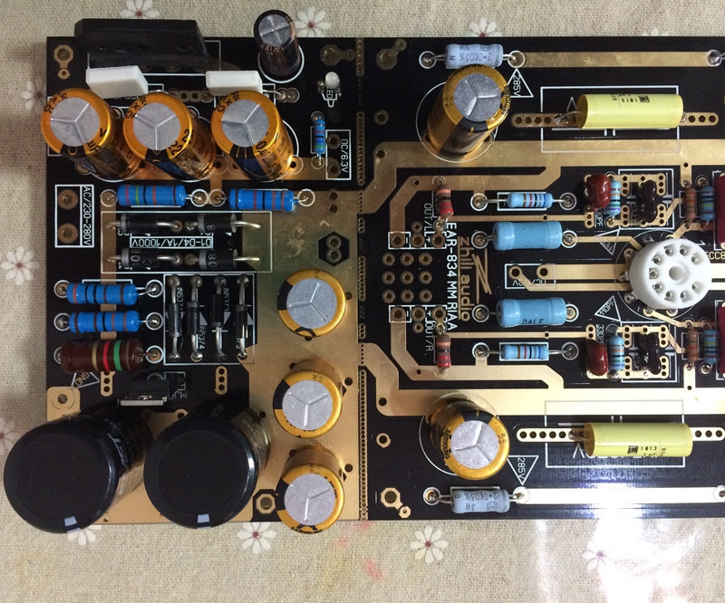Tube MM Phono Stage Amplifier Board PCBA Ear834 Circuit Vinyl LP Amp ...